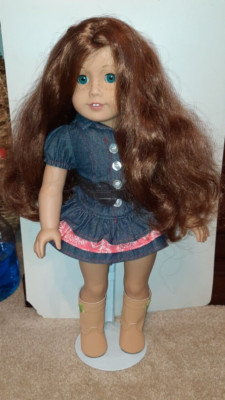 American Girl SAIGE COPELAND Doll Girl of the Year 2013 & AG Clothes ...
