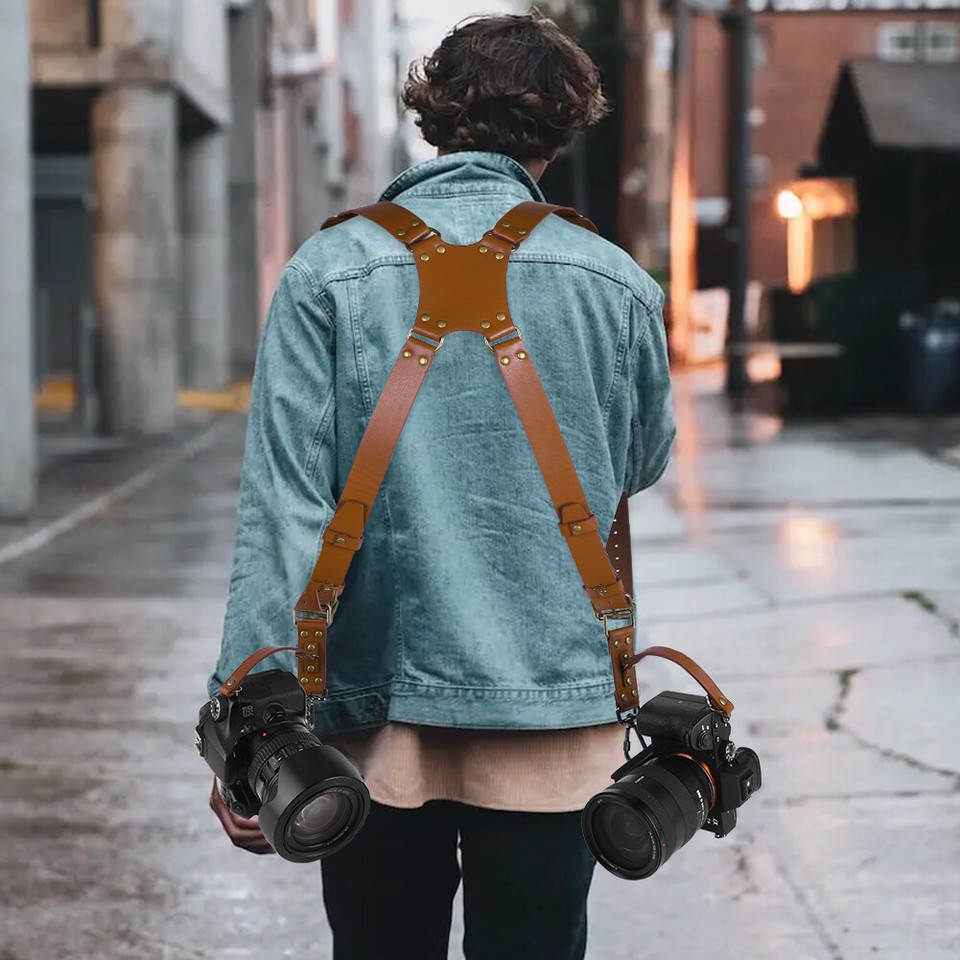 Camera Carrying Strap Adjustable Camera Shoulder Strap Universal for 2 ...