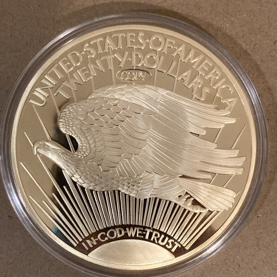 1933 Jumbo Double Eagle Gold Proof Commemorative Coin | eBay