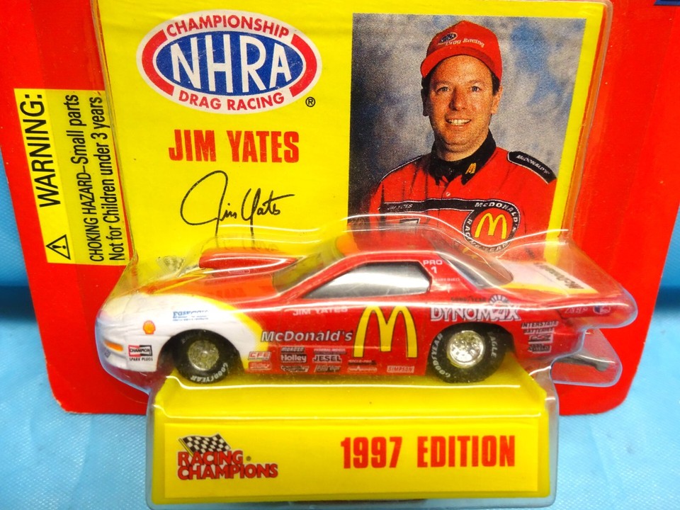 1997 JIM YATES "MCDONALD'S" 1/64 NHRA PONTIAC PRO STOCK RACING ...