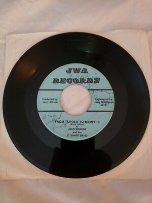 JEAN MANESS FROM TUPELO TO MISSISSIPPI 45 JERRY ALLISON THE CRICKETS | eBay