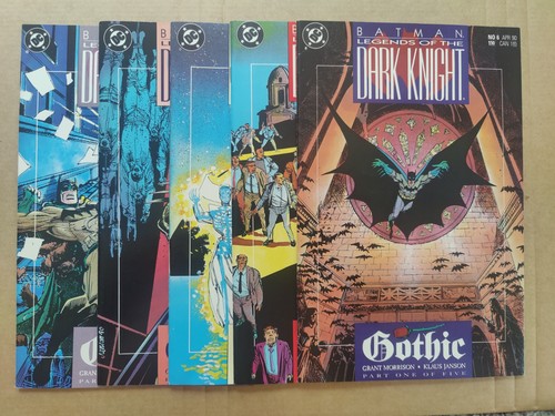 Batman Legends Of The Dark Knight 6-10 Lot Of 5 Complete Gothic FN To ...