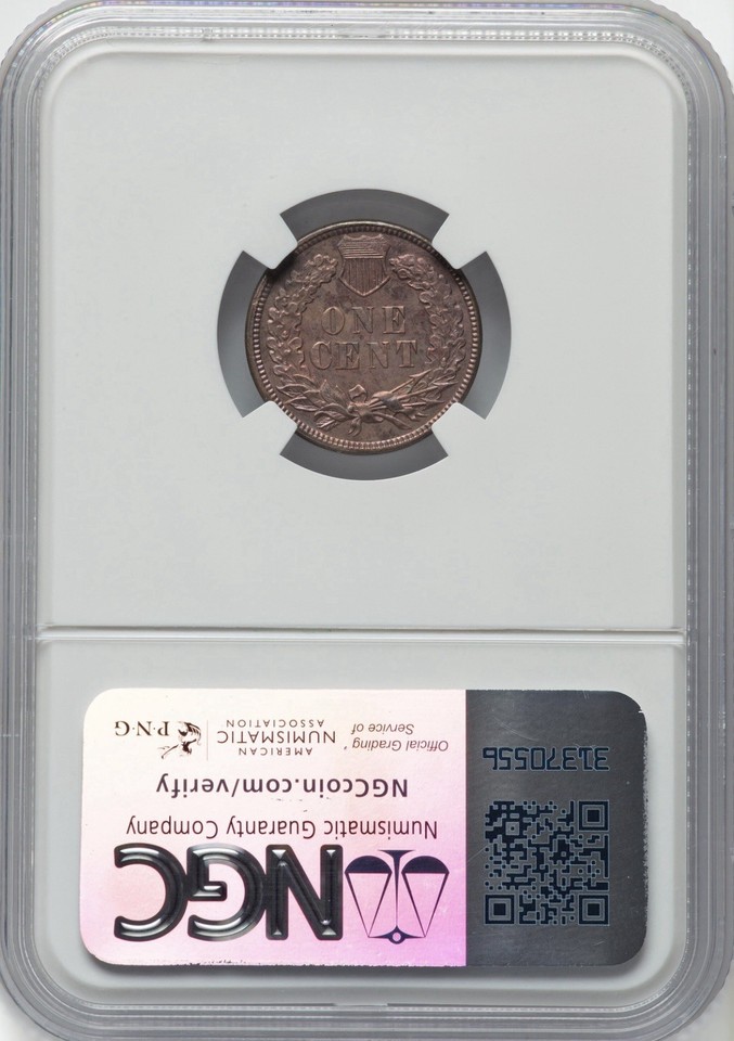 1885 Indian Head Cent Proof - NGC Proof Details - altered color ...
