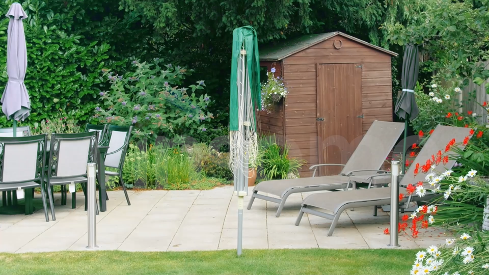 Rotary Washing Line Cover Waterproof Zip Airer Draw String Protector ...