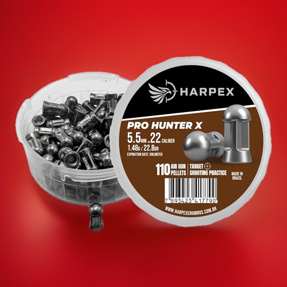 Harpex Slayer Pro Hunter Slug Pellets Grooved .22 Cal For Heavy Hunting Airguns | eBay