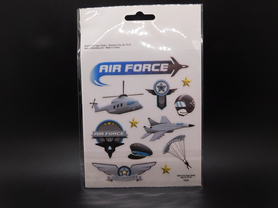 The paper studio stick a bilities Air Force stickers 24pc | eBay