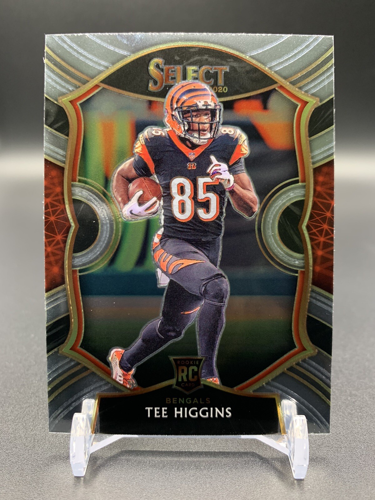 2020 Tee Higgins Rookie Card RC Panini Select #60 Concourse Base ...