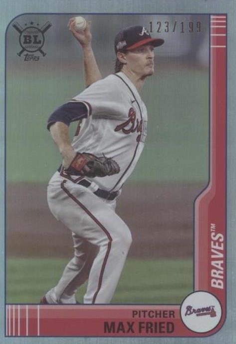 2021 Topps Big League - Veterans & Rookies Max Fried #157 Rainbow Foil ...
