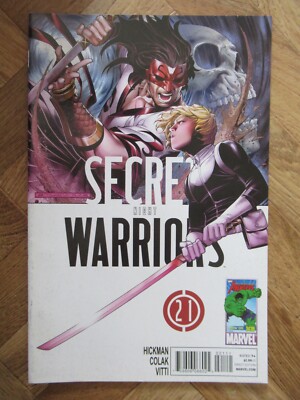 SECRET WARRIORS #21 MARVEL COMICS VERY FINE (Z89) | eBay