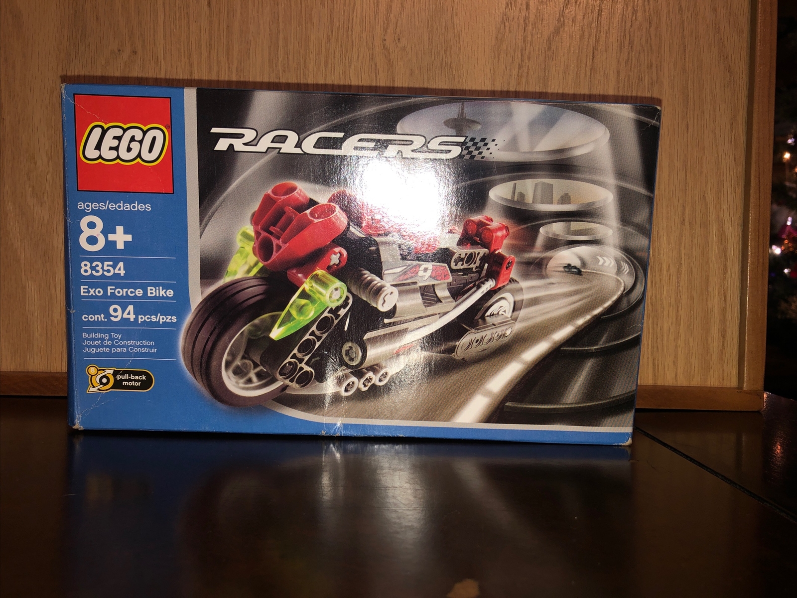 LEGO Racers 8354 Exo Force Bike Night Racer Pullback Motor Nice ...