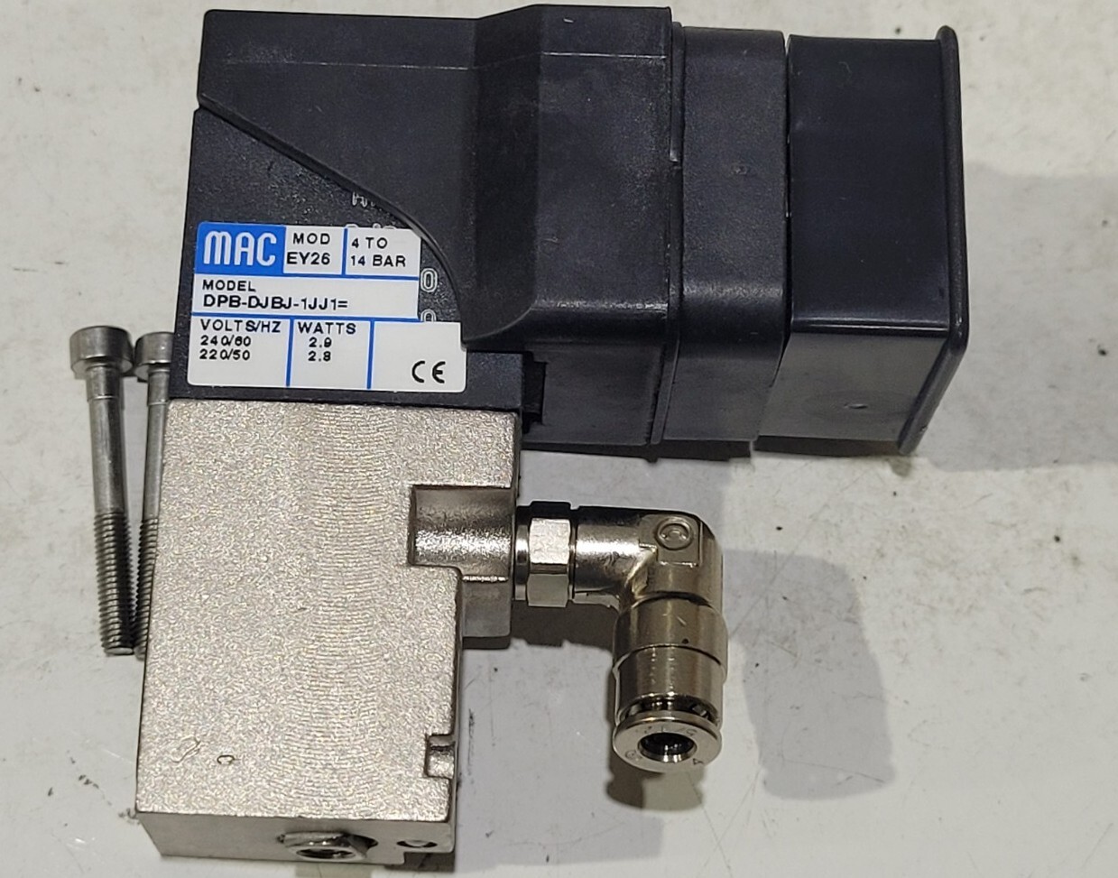 Atlas Copco 1629-2141-92 Solenoid Valve by Mac | eBay