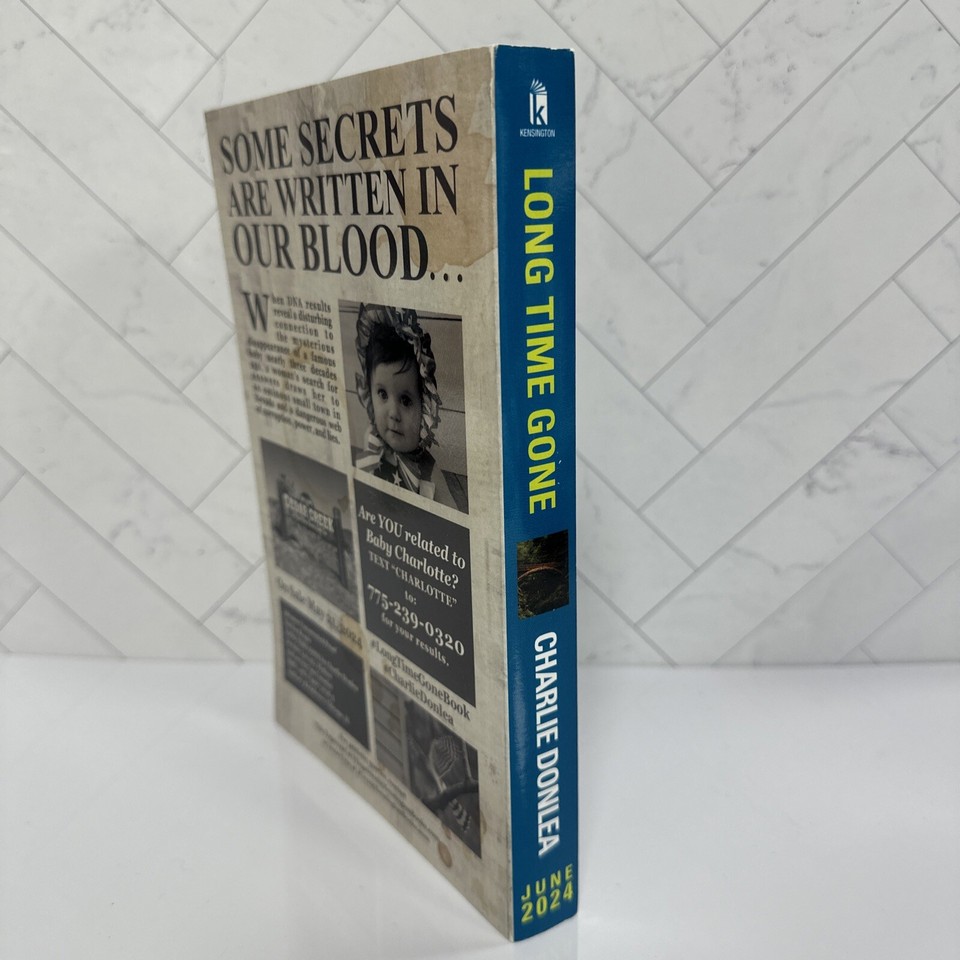 A Long Time Gone Charlie Donlea 6/24 Paperback ARC Advance Readers Copy | eBay