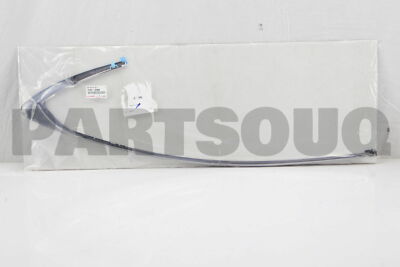 7570733050 Genuine Toyota MOULDING SUB-ASSY, REAR DOOR WINDOW FRAME, RH ...