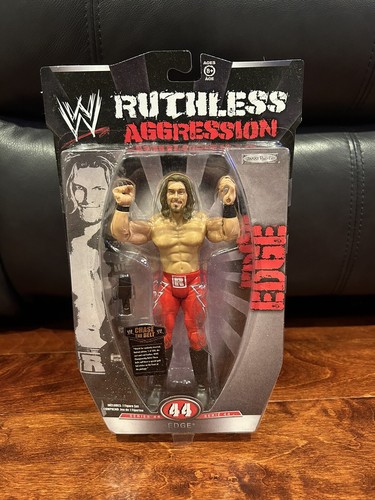 WWE Wrestling Mattel Jakks Ruthless Aggression Series 44 Edge Figure ...