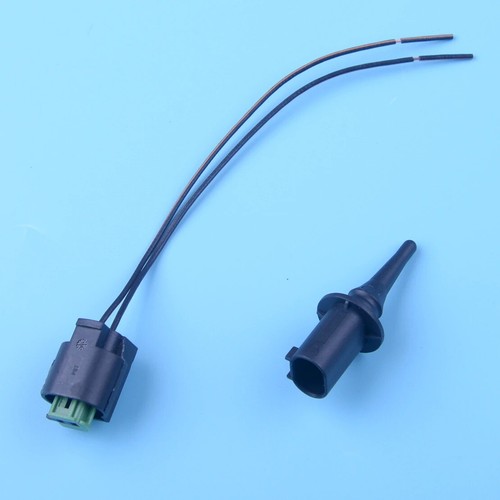 Ambient Air Temp Sensor & Connector For Mercedes A B C E G GL CLK CLS ...
