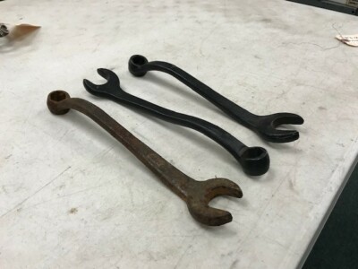 3 Vintage Ford Model T Wrenches Open & Box End -Antique Model A | eBay