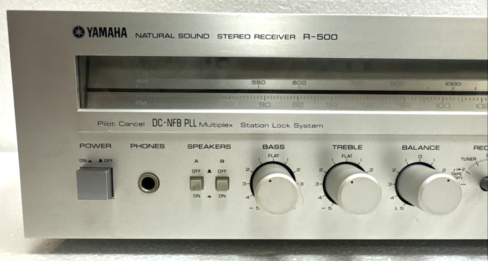 Vintage 1980's Yamaha R-500 Receiver Tested! | eBay