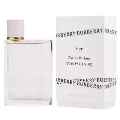 Burberry Her by Burberry 3.3 oz EDP Perfume for Women New in Box - FREE ...