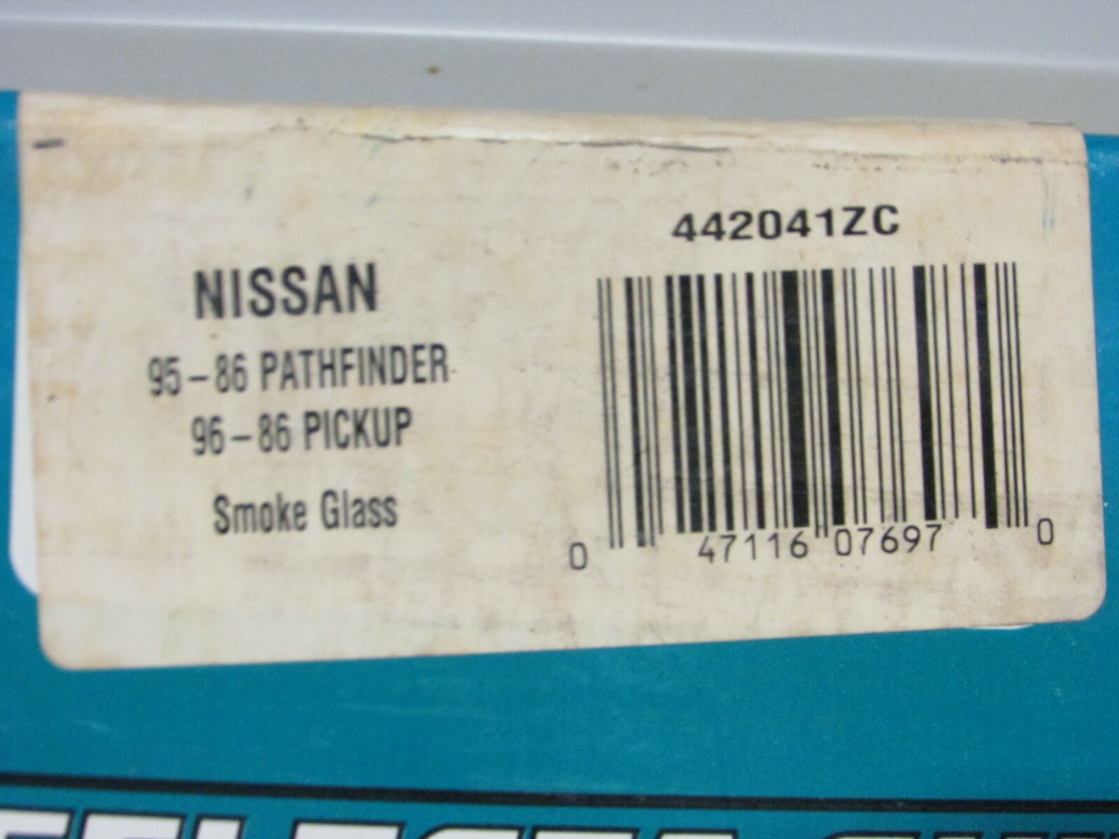 NOS DEFLECTA-SHIELD MIRAGE BUG & STONE DEFLECTOR, fits NISSAN ...