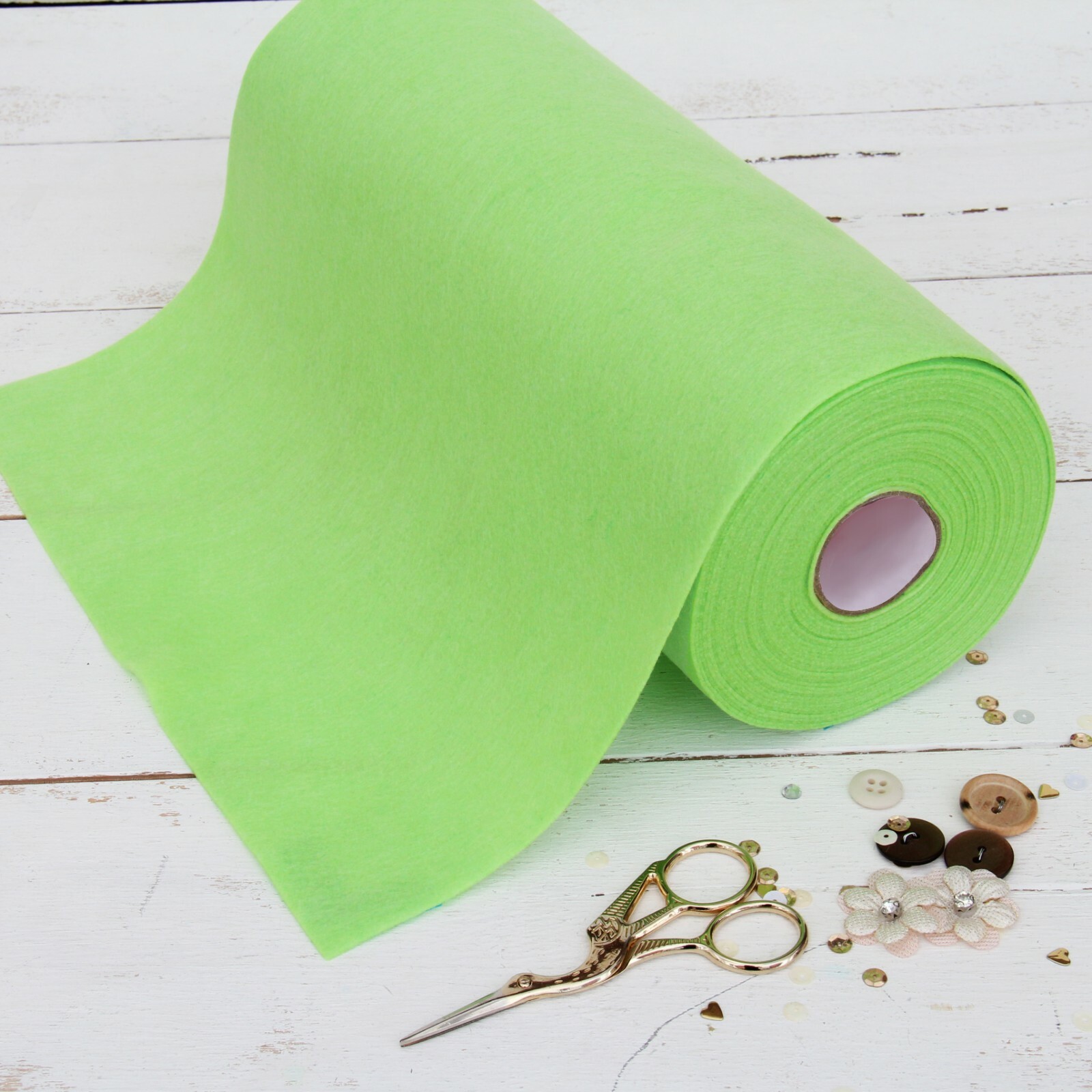 Premium Felt Roll - 12" x 10yd - 25 Color Options - Soft Wool-Like 1 ...