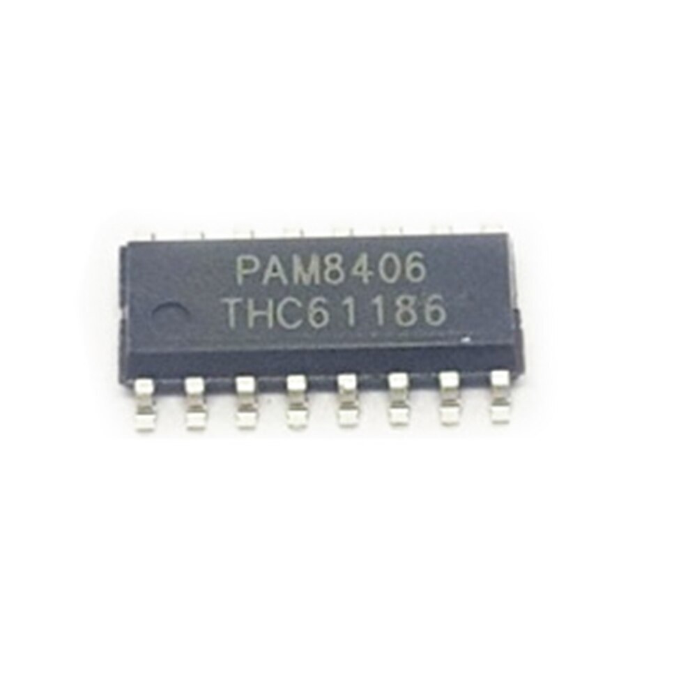 5Pcs PAM8406 SOP16 PAM8406DR Sop-16 Stereo Audio Versterker Chip Patch ...