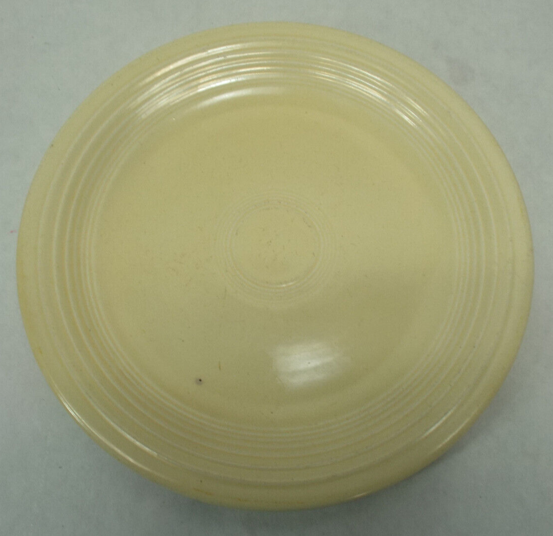 Vintage Fiesta Fiestaware IVORY 7 1/4" Plate 1930's-1950's Rarer No ...