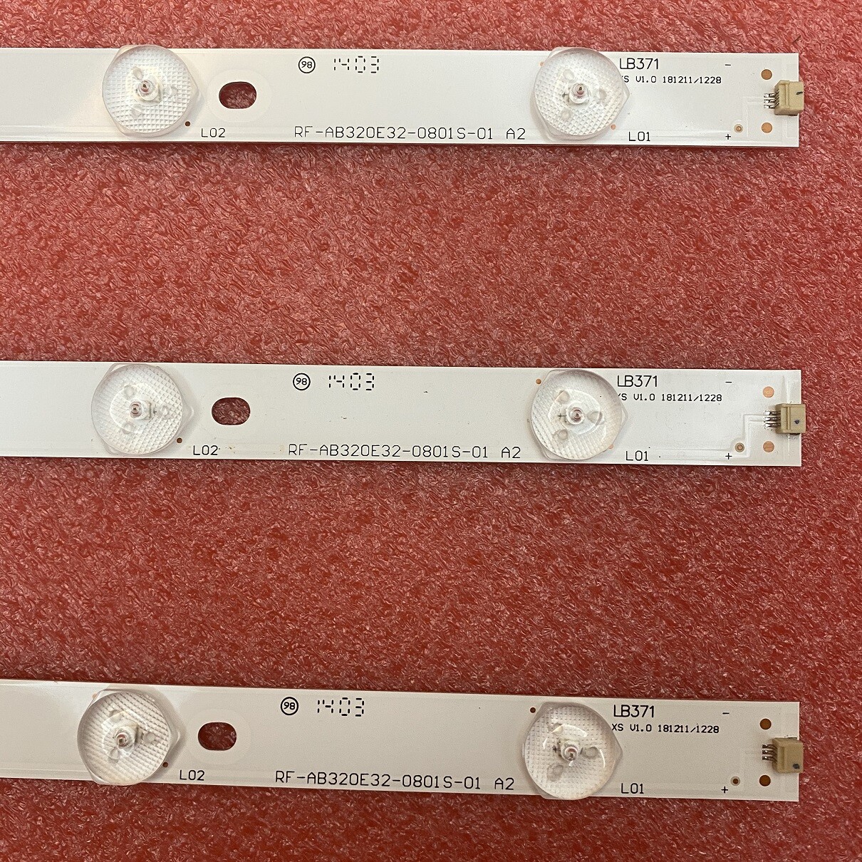 3pcs LED strip for LED32B16 RF-AB320E32-0801S-01 LED32TC2300E ...