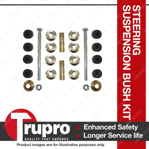 Trupro Front Sway Bar Link Bush Kit For Toyota Hilux 4WD IFS Front ...