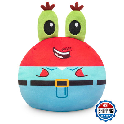 TeeTurtle Spongebob Squarepants 6" Reversible Plushie - Mr. Krabs and ...