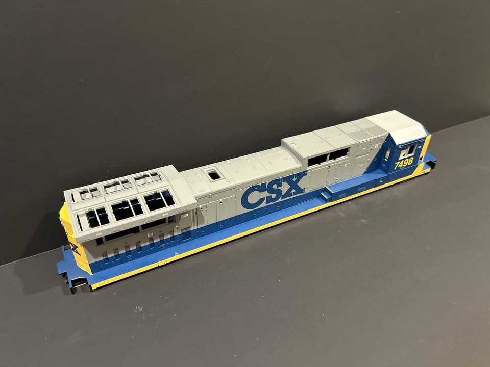 MTH O Scale Premier Dash-8 CSX Shell 3-rail 2-Rail Conrail NS UP CN KCS ...