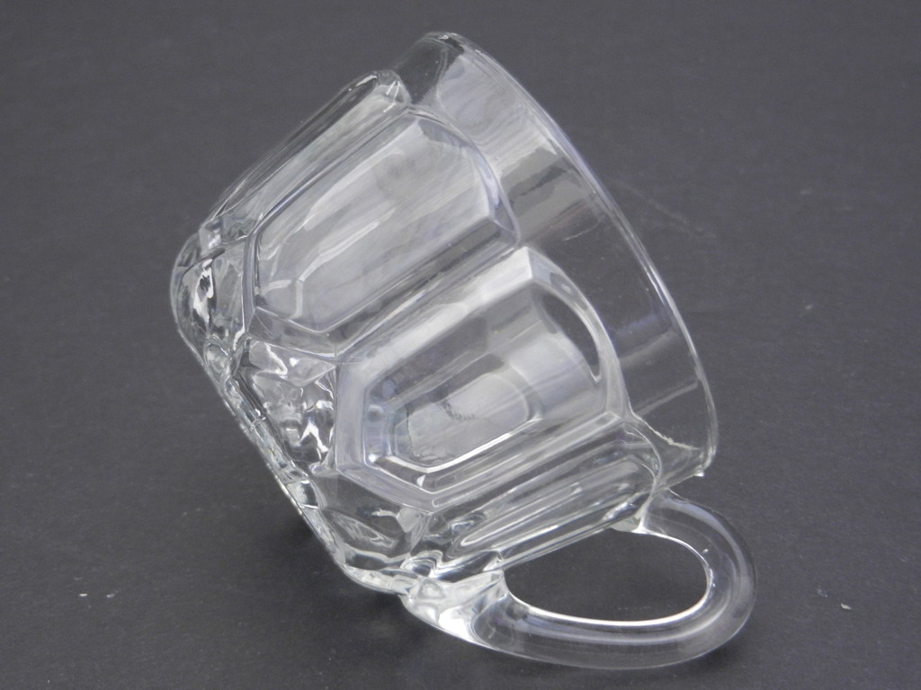 EAPG Wahoo Punch Cup Star Polished Bottom Clear 2" T, 2 7/8" D | eBay