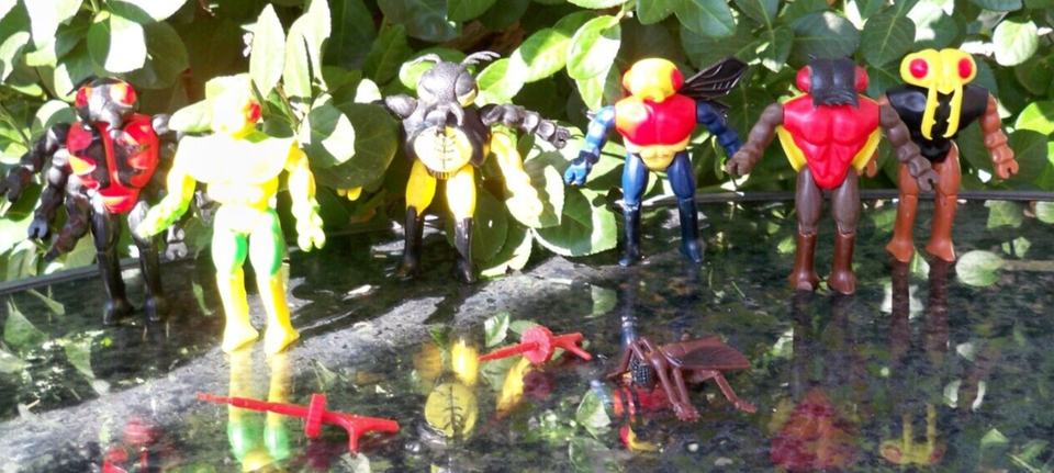 Bugmen of Insecta action figures LOT 1983 Multi-Toy DFC VINTAGE SECTAURS STYX | eBay