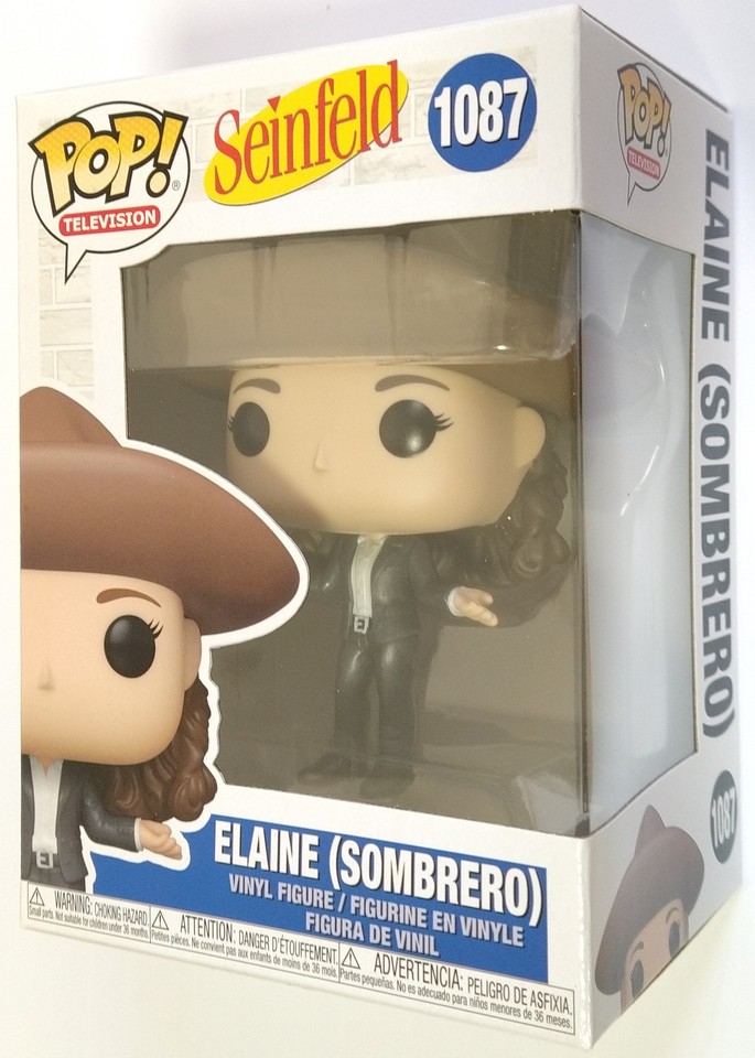 Funko POP Seinfeld Elaine Sombrero #1087 Vinyl Figure 889698546782| eBay