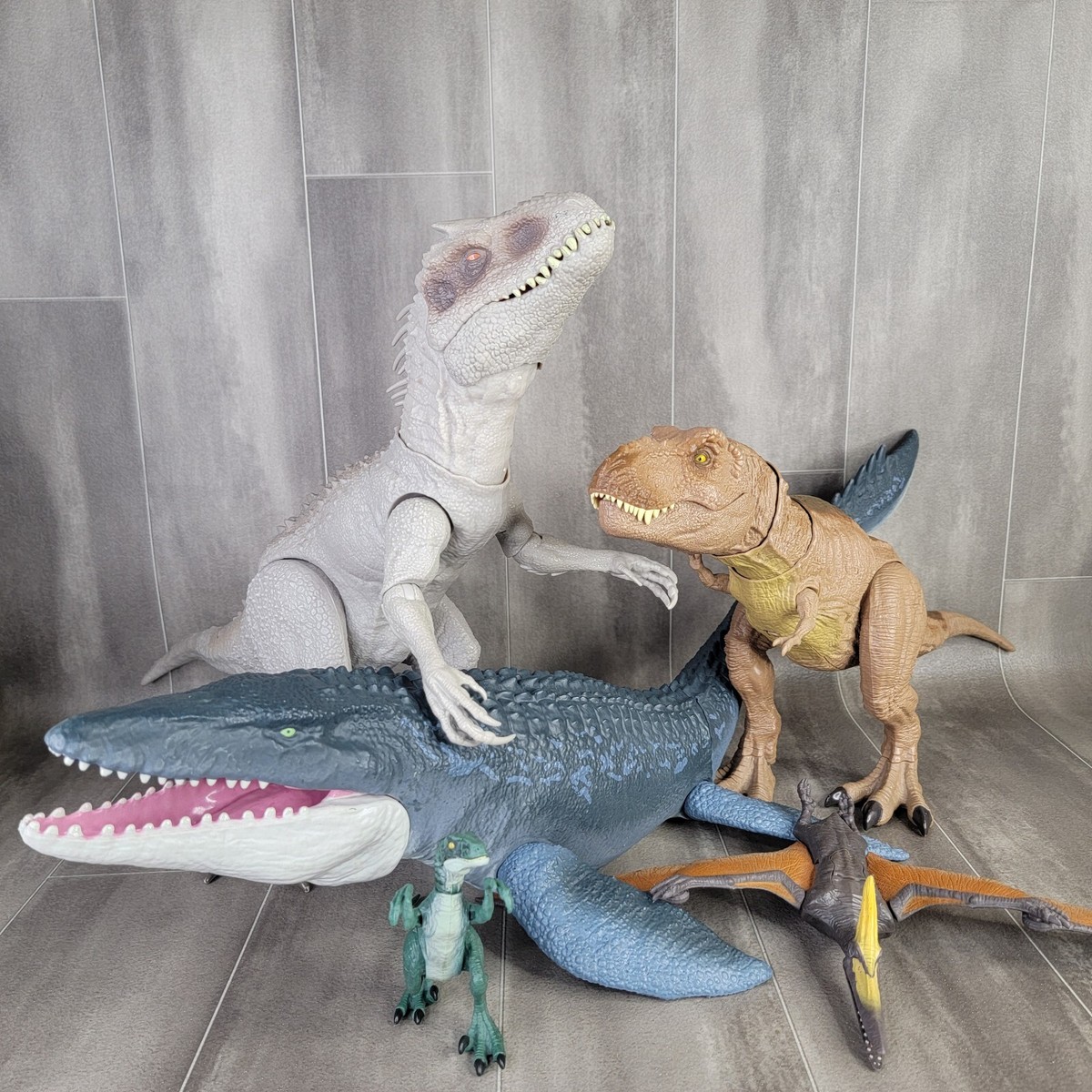 Mosasaurio Vs Indominus Rex Jurassic World