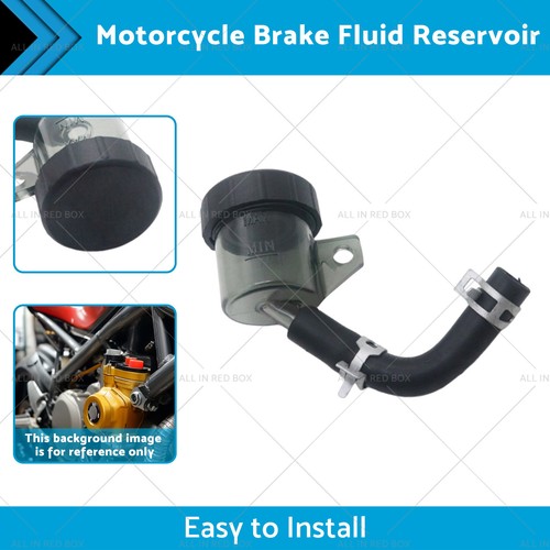 Universal Motorcycle Rear Brake Clutch Master Cylinder Fluid Reservoir ...