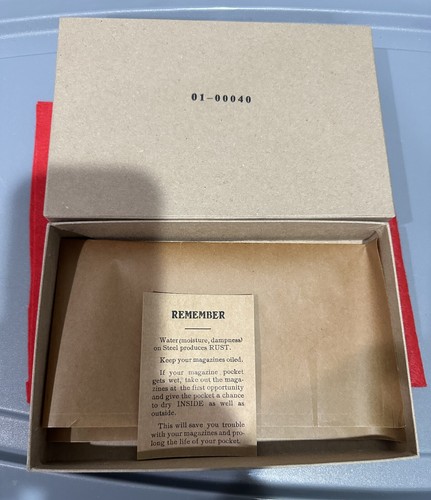 MIL SPEC Union Switch & Signal Kraft box for 1911A1 --WW2 | eBay