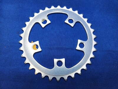 NOS Vintage Road Bike Alloy Chainring 34t 52mm Silver 5 Bolt | eBay