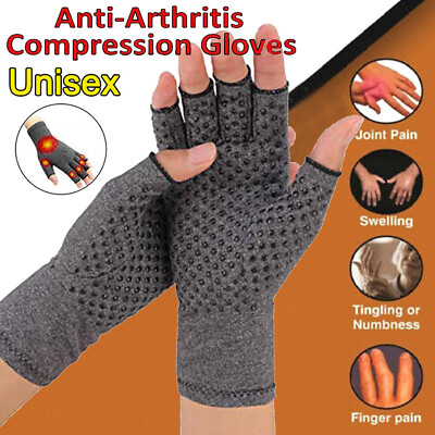 Compression Gloves Carpal Tunnel Anti Arthritis Pain Relief Therapeutic ...
