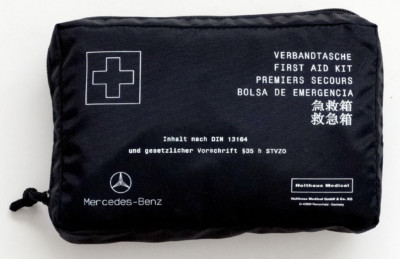 Genuine OEM Mercedes Benz FIRST AID KIT D-42899 / DIN 13164 / BRAND NEW ...