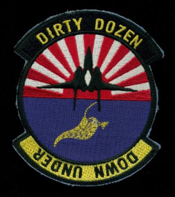 USAF 67th Fighter Squadron F-15 Dirty Dozen Australia Down Under Patch ...