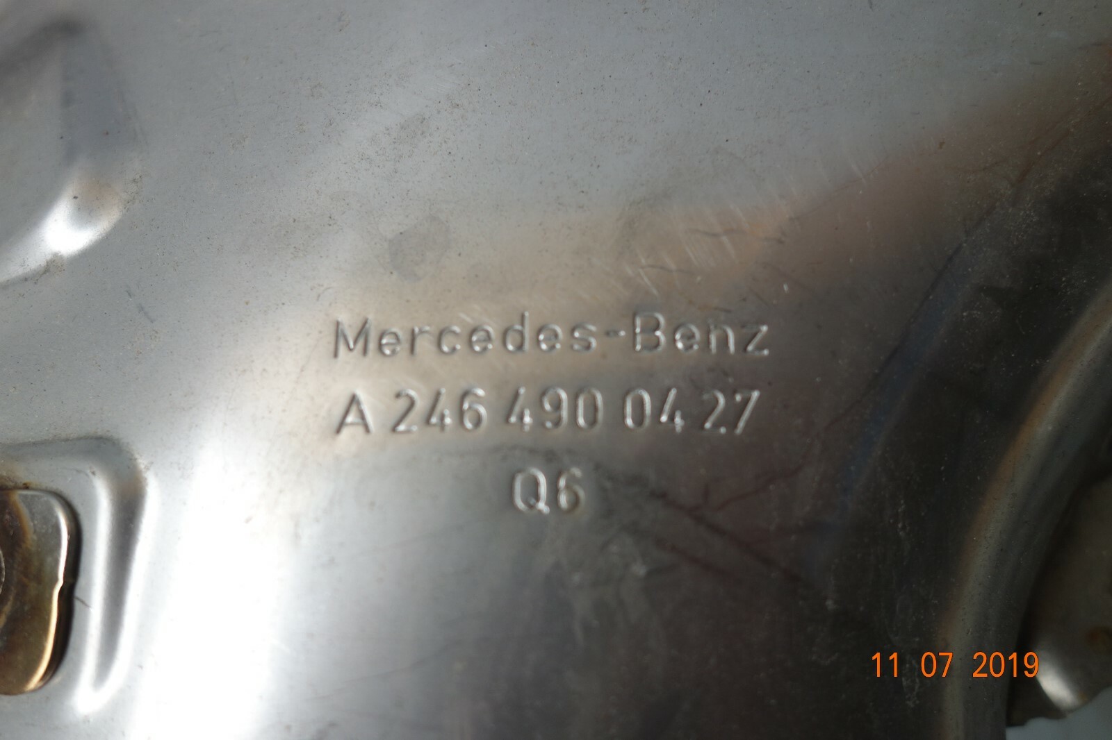 Original Mercedes B Klasse W246 Auspuffblende rechts A2464900427 | eBay