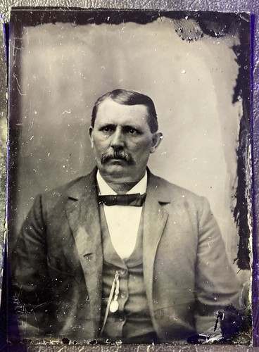 Antique Tintype of American Icon Doc Holliday Near the End of his Life ...