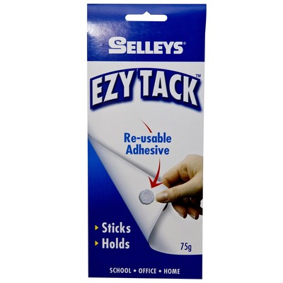 Selleys EZY TACK Re-usable Adhesive Sticks and Holds 75g | eBay