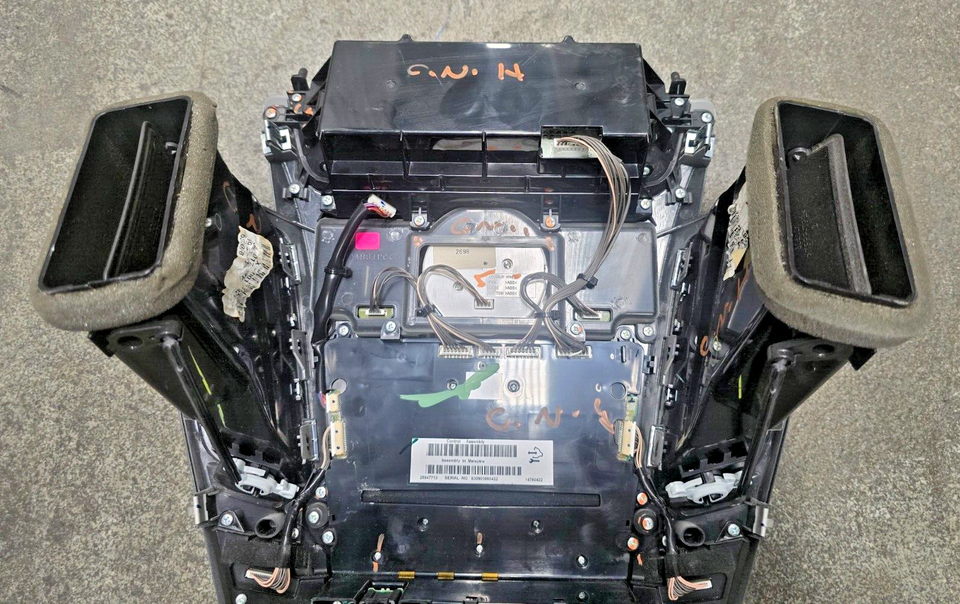 2008-2012 Cadillac CTS A/C Heater Radio Climate Control Panel Bezel OEM ...
