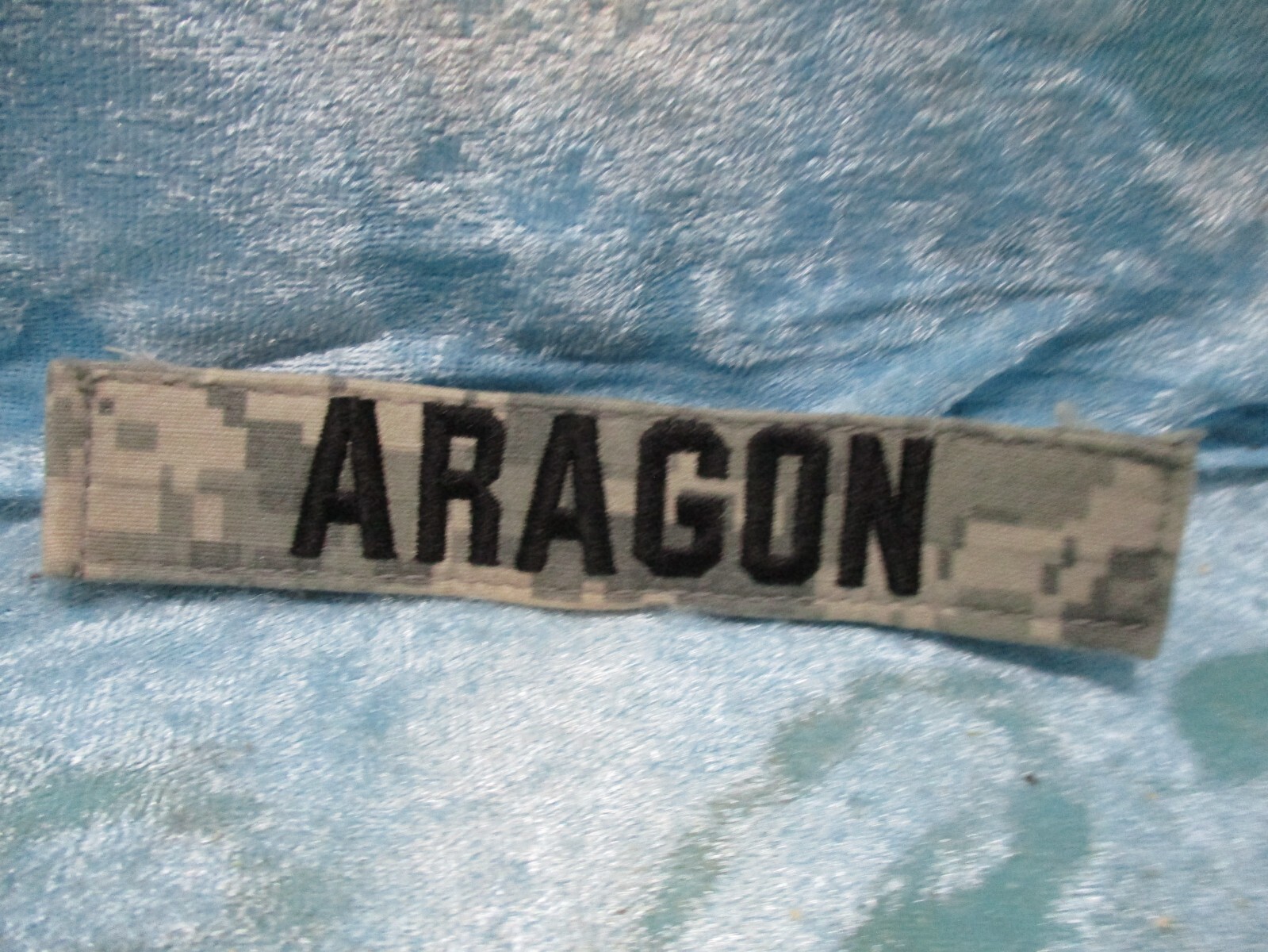 Name Tag Military Patch ARAGON | eBay
