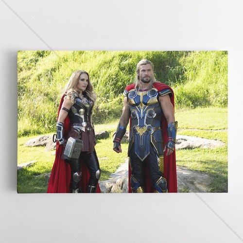 Thor Poster Canvas Avengers Movie Superhero Marvel MCU Print #9868 | eBay