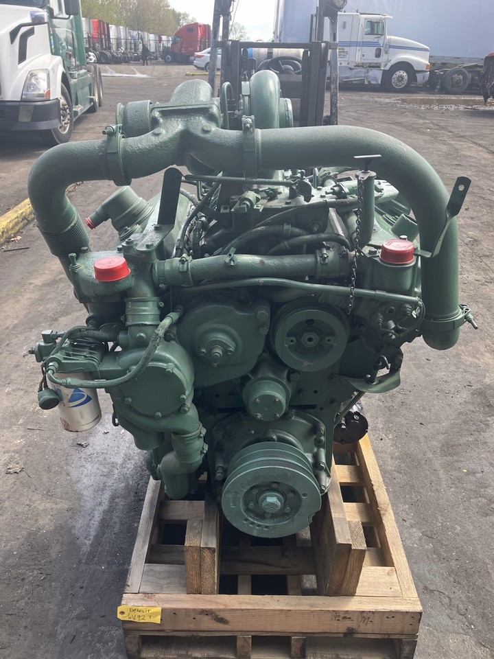 GOVERNMENT SURPLUS DETROIT 6V92T INDUSTRIAL DIESEL ENGINE | eBay