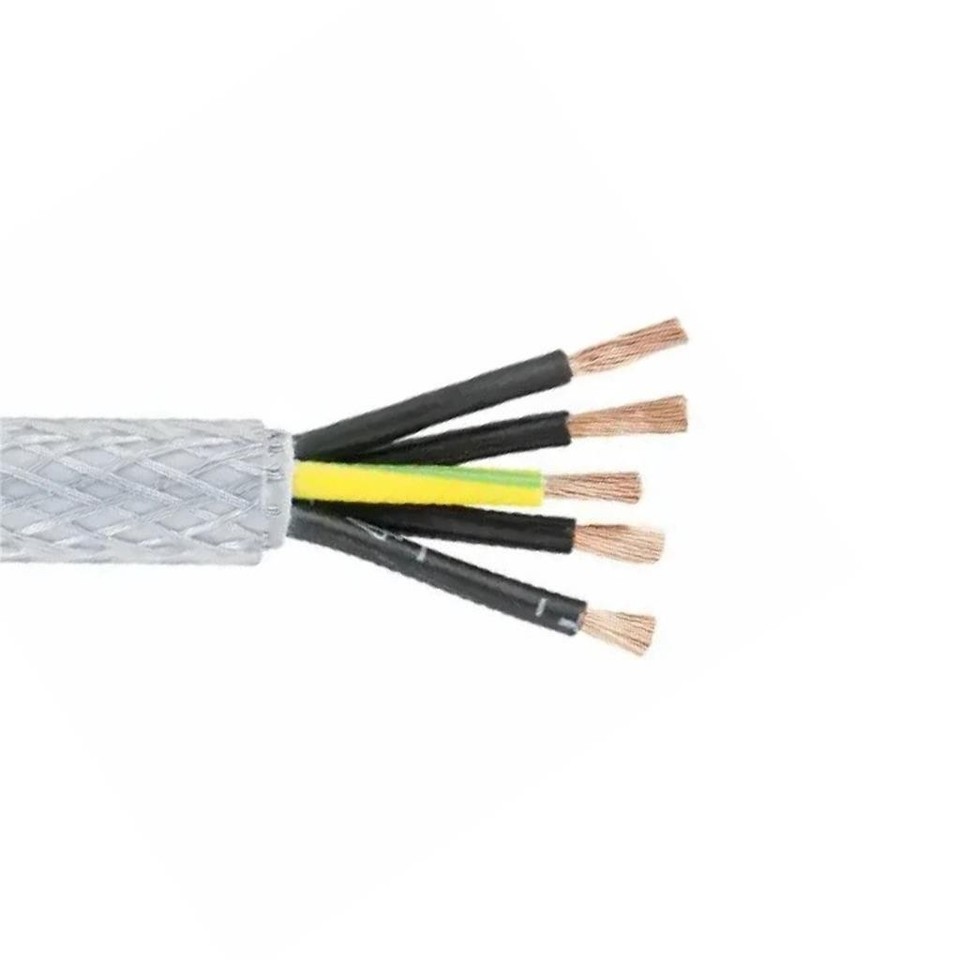 SY Control Cable 1mm 1.5mm 2.5mm 4mm 3/4/5 Core Flexible Armoured 100M ...