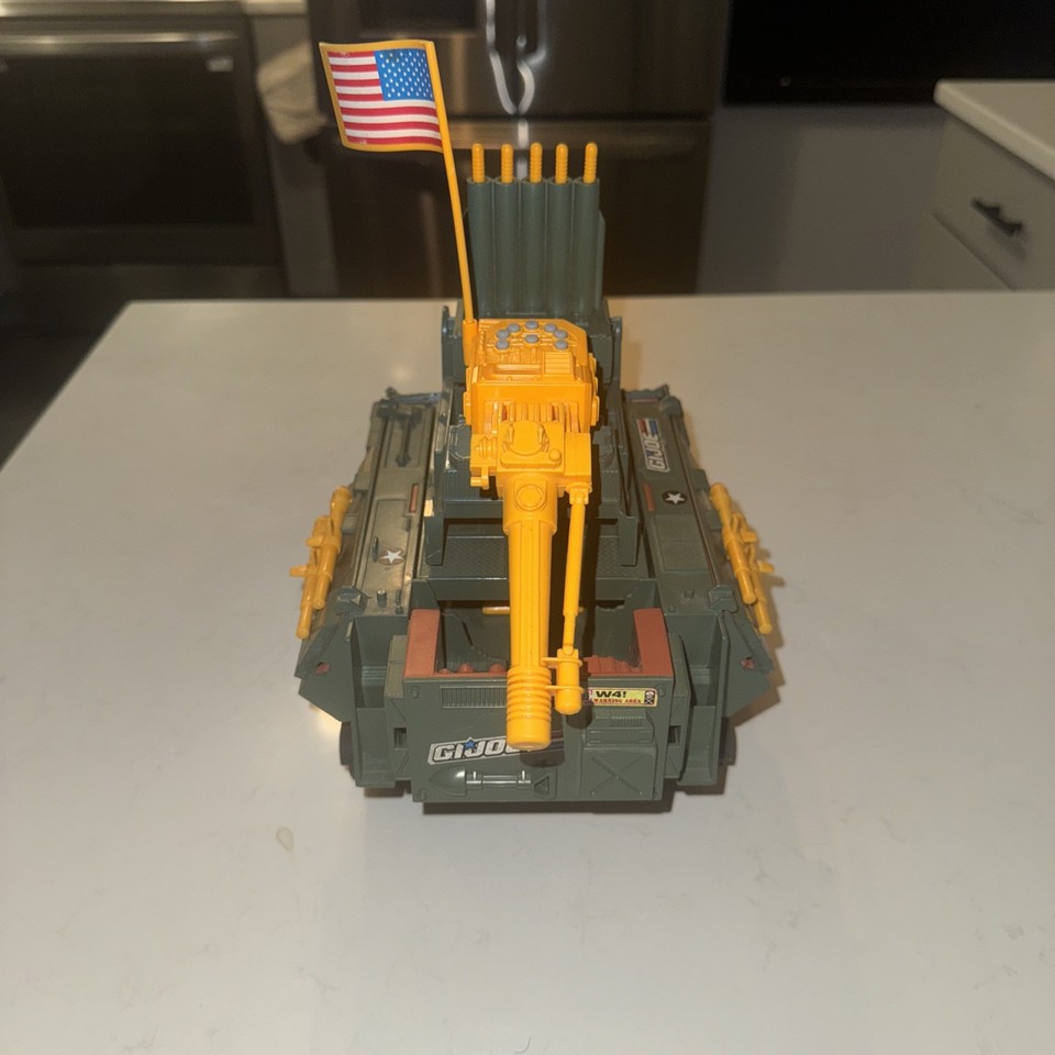 GI Joe 1991 Fort America Tank 100% Complete Working Sound Vintage ...