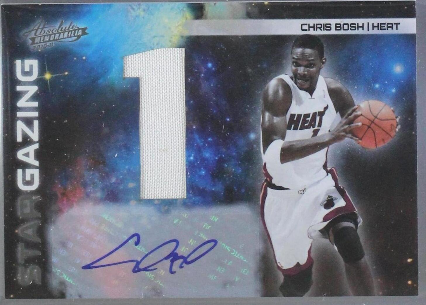 2010-11 Absolute Memorabilia - Star Gazing Chris Bosh #27 Jersey Number ...